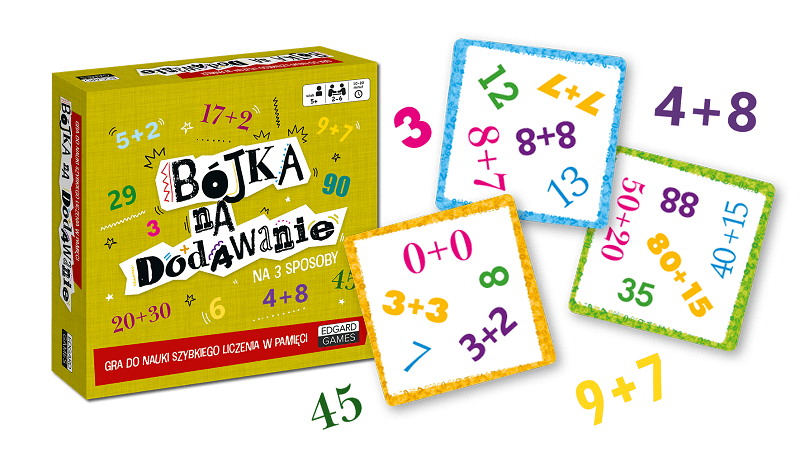 Bójka na dodawanie - gra dla dzieci 5+ | EDGARD GAMES